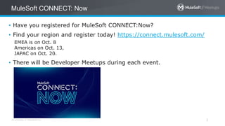 Vancouver mulesoft meetup_september_2020 | PPT