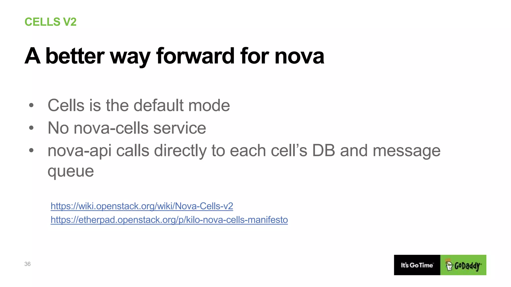 Moving to Nova Cells without Destroying the World | PPTX