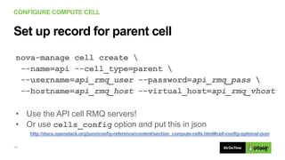 Moving to Nova Cells without Destroying the World | PPTX