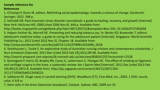 Vancouver style of referencing | PDF