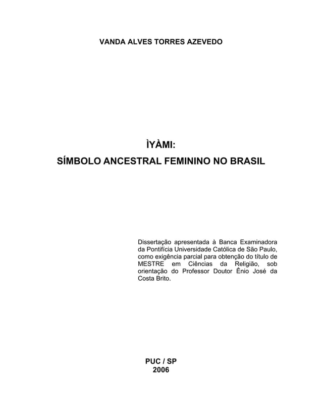 Iyami-osoronga... | PDF