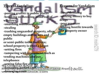 Vandalism | PPTX