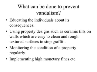 Vandalism | PPTX