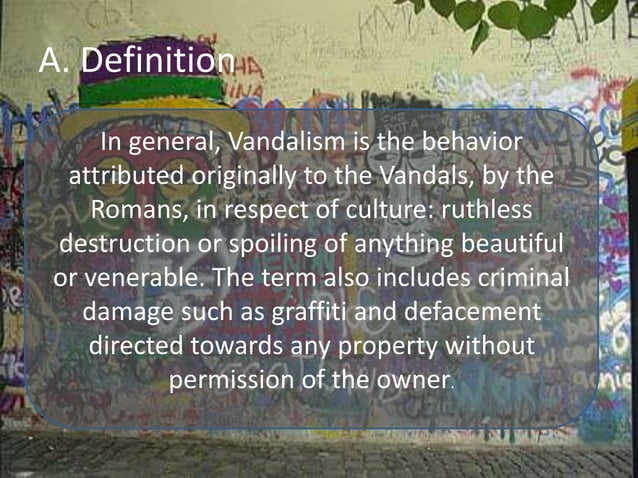 Vandalism | PPSX | Indoor Environmental Quality | Home & Garden