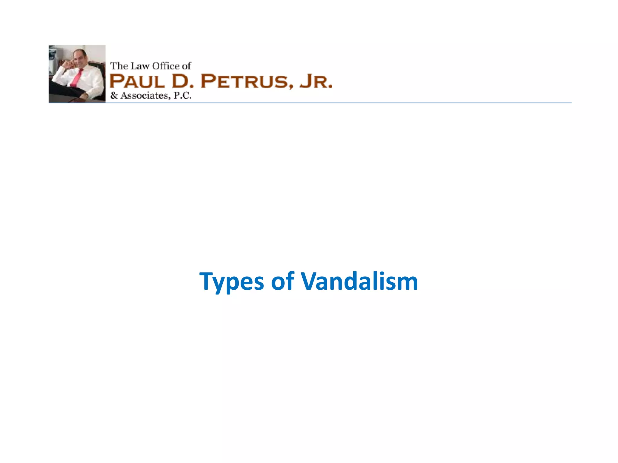 Vandalism is a Crime | PPTX