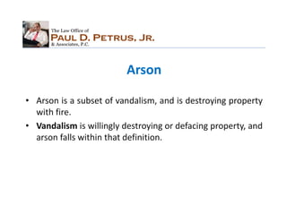 Vandalism is a Crime | PPTX