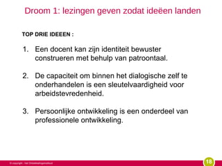 Vandamme de hbo docent en zijn identiteit | PPT