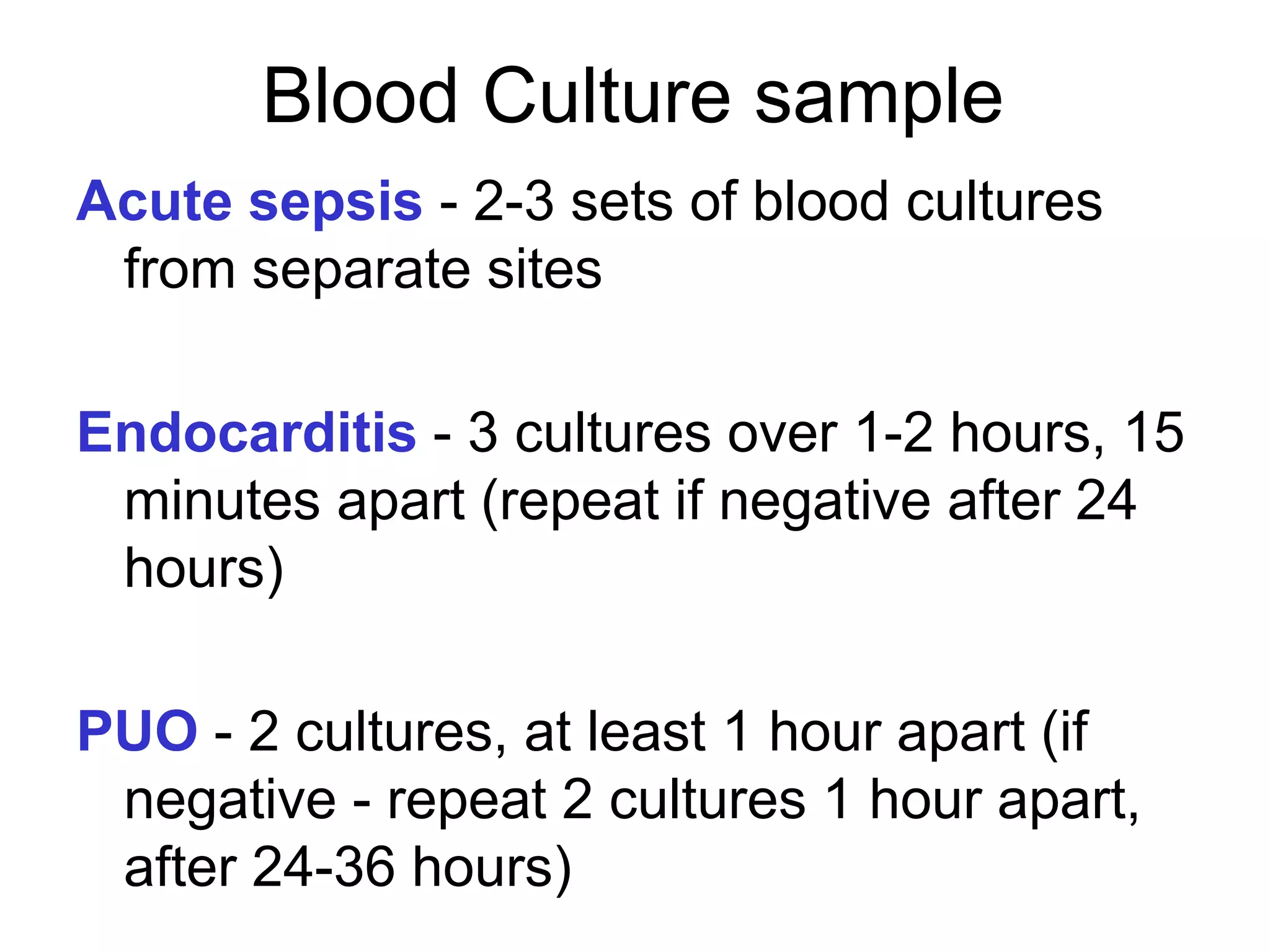 COLLECTION AND TRANSPORTATION OF CLINICAL SAMPLES | PPT