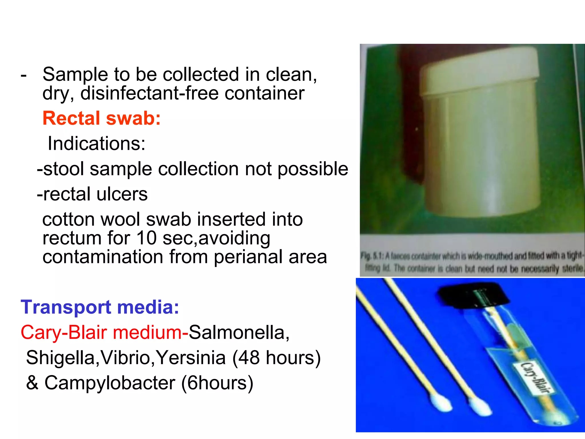 COLLECTION AND TRANSPORTATION OF CLINICAL SAMPLES | PPT