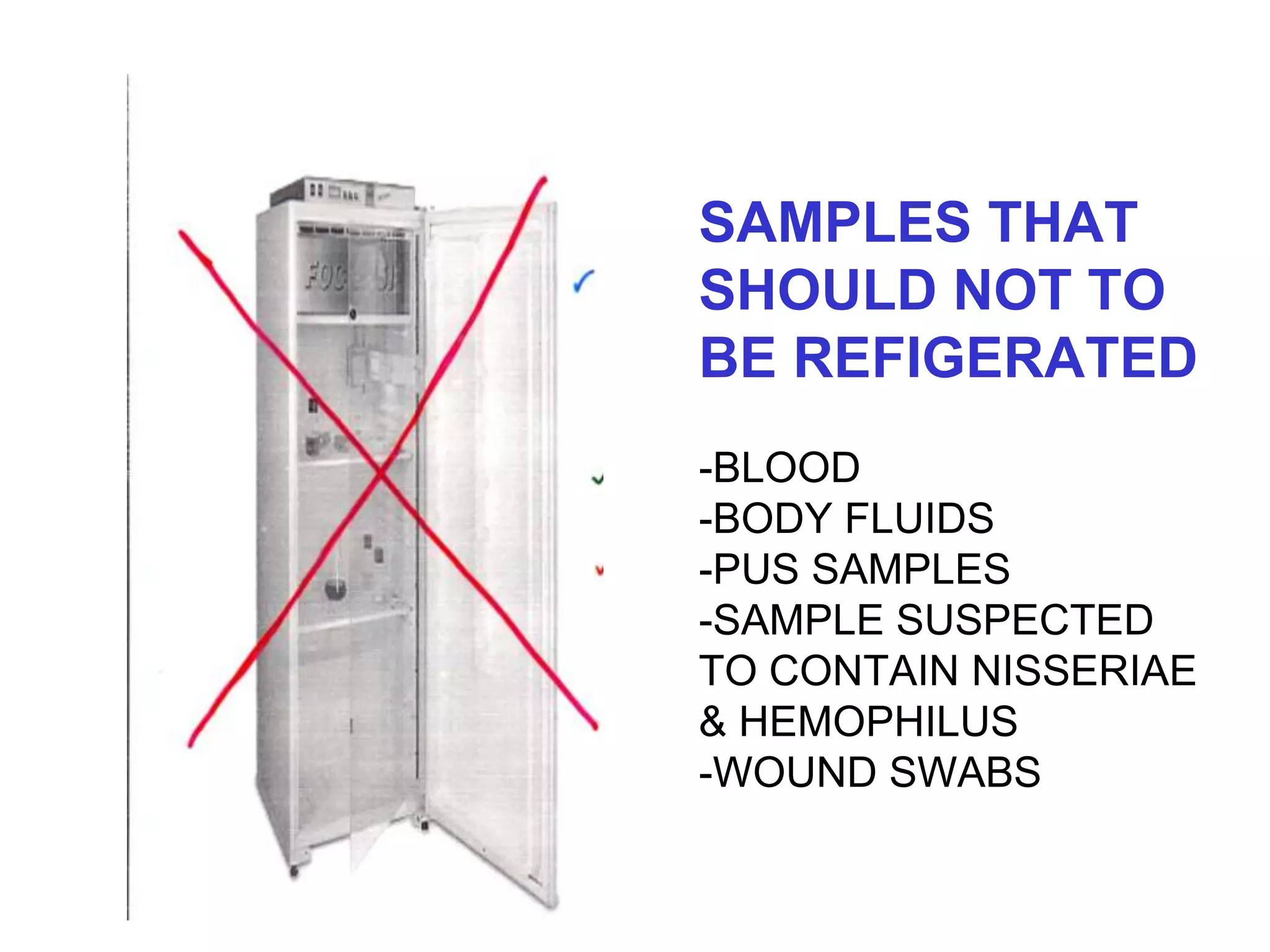 COLLECTION AND TRANSPORTATION OF CLINICAL SAMPLES | PPT