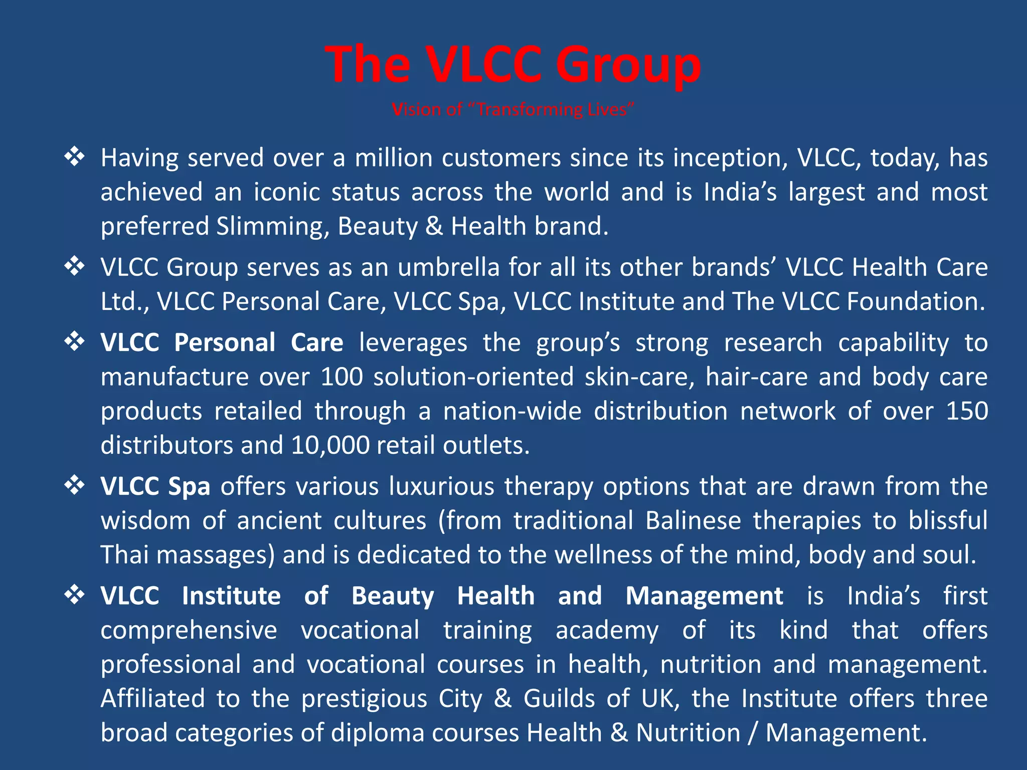 Women Entrepreneur - India : Vandana luthra curls & curves india ltd(vlcc) | PPTX