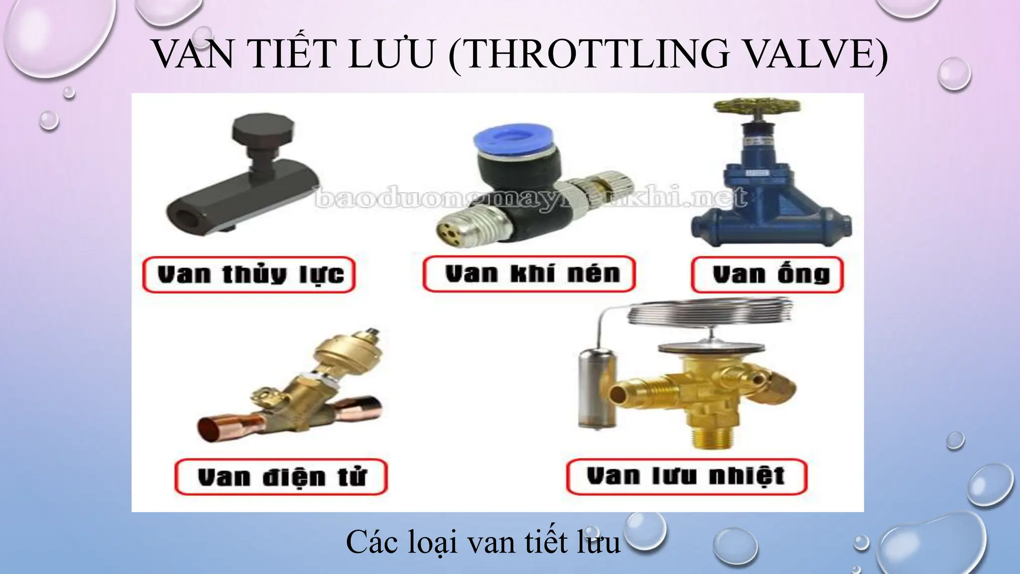 van dao, van tiết lưu, xả tràn, xả khí.pptx