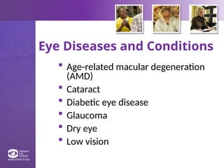 Comprehensive Guide to Age-Related Vision Changes and Eye Health | PPT