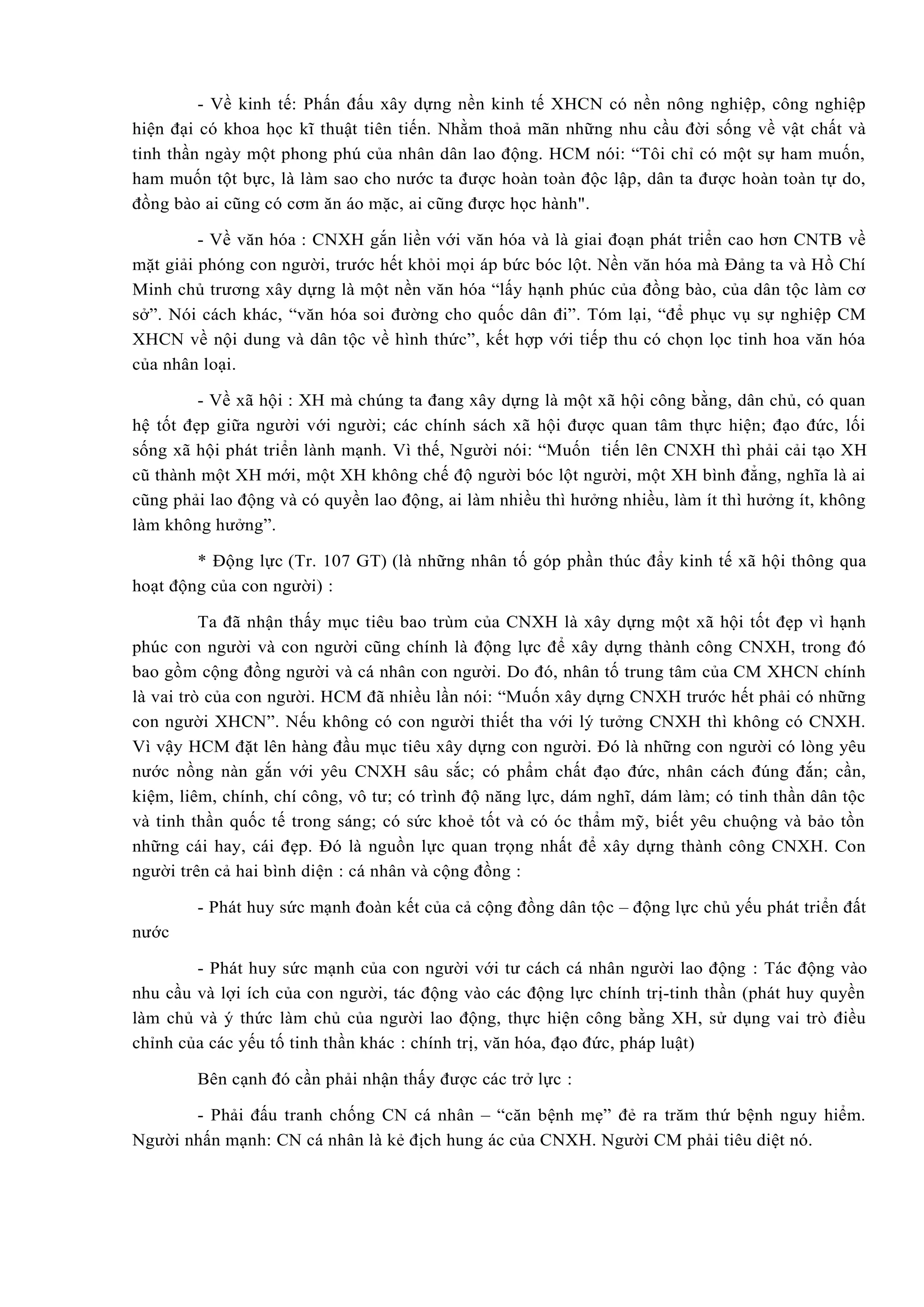 Tư tưởng HCM | PDF