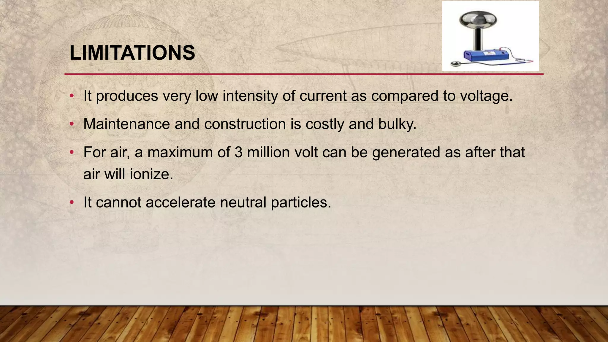 Van de Graaff generator by ahmad zahid | PPTX