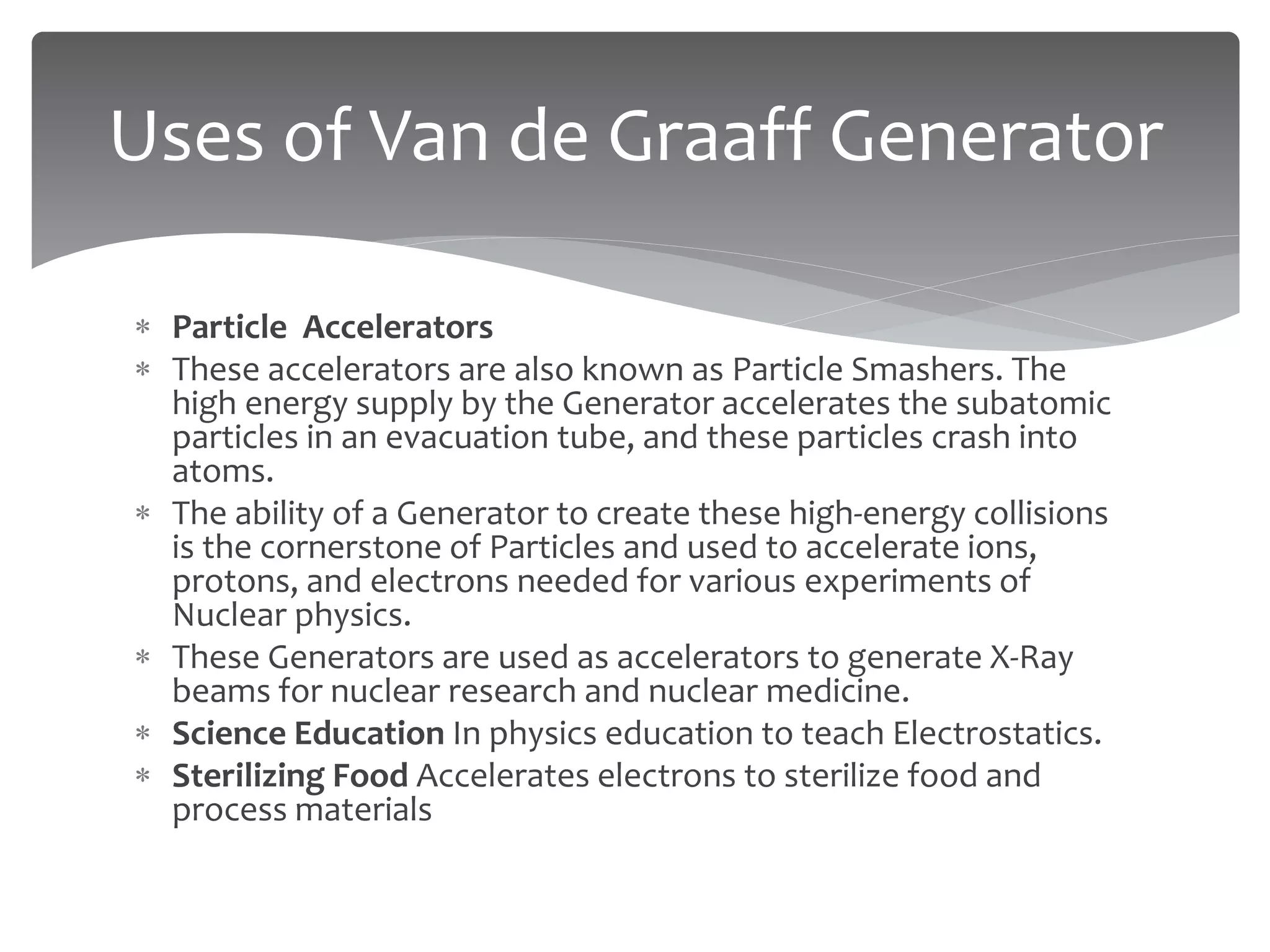 Vandegraff generator.pptx | Physics | Science
