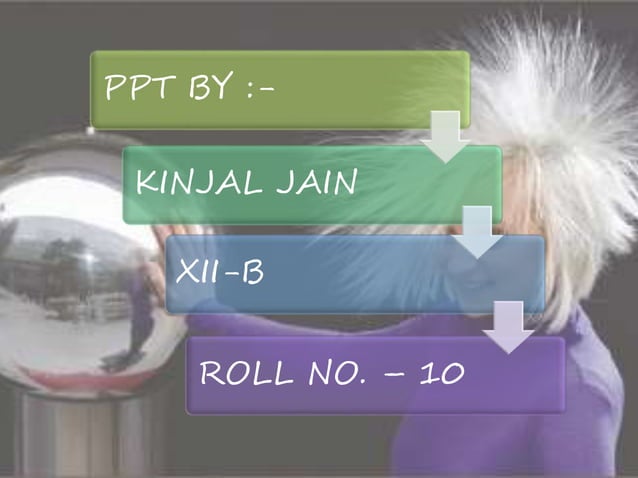 Van de graff ppt | PPTX