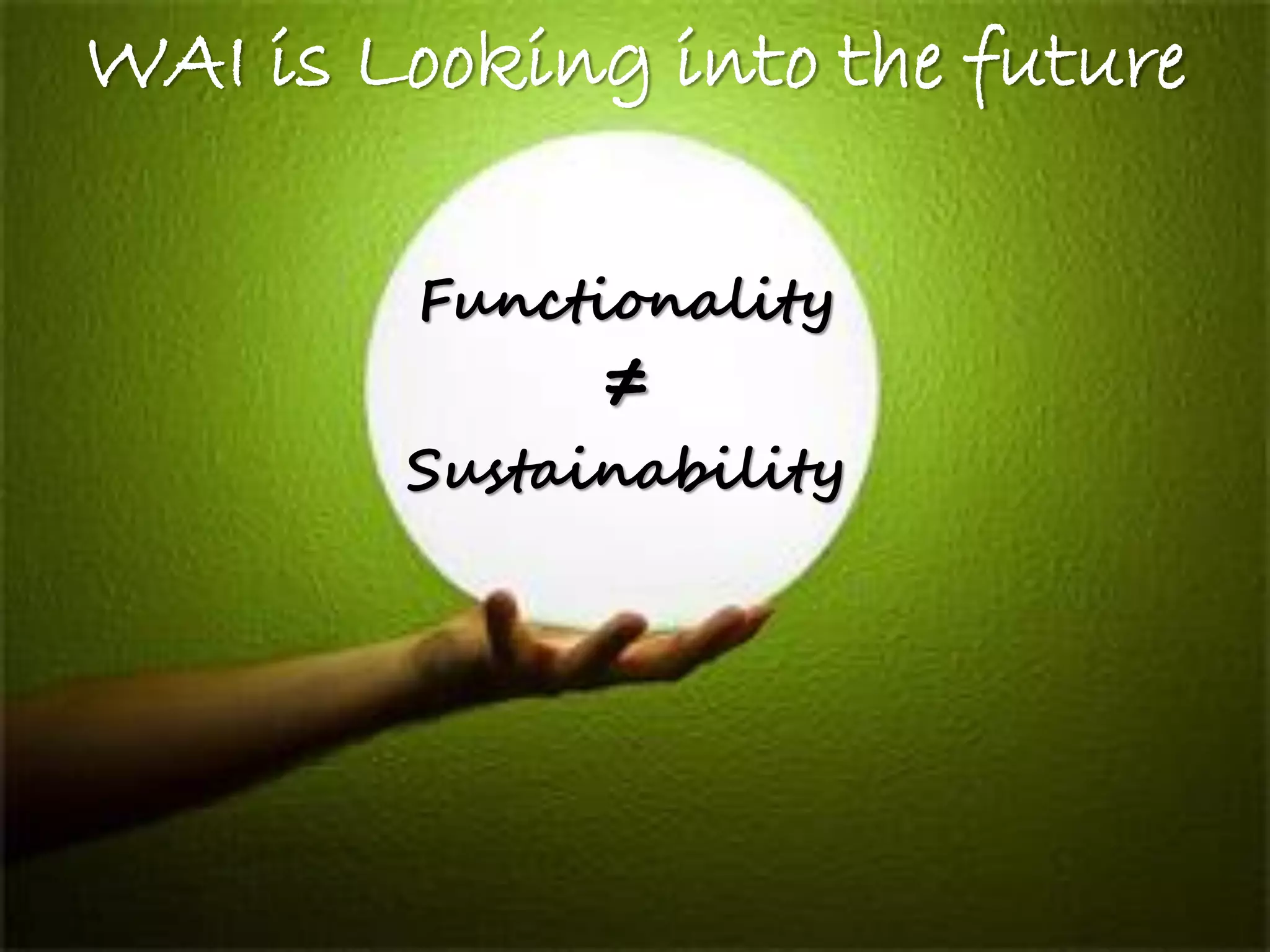 Experiences with the Sustainability Monitoring Framework WASH Alliance ...