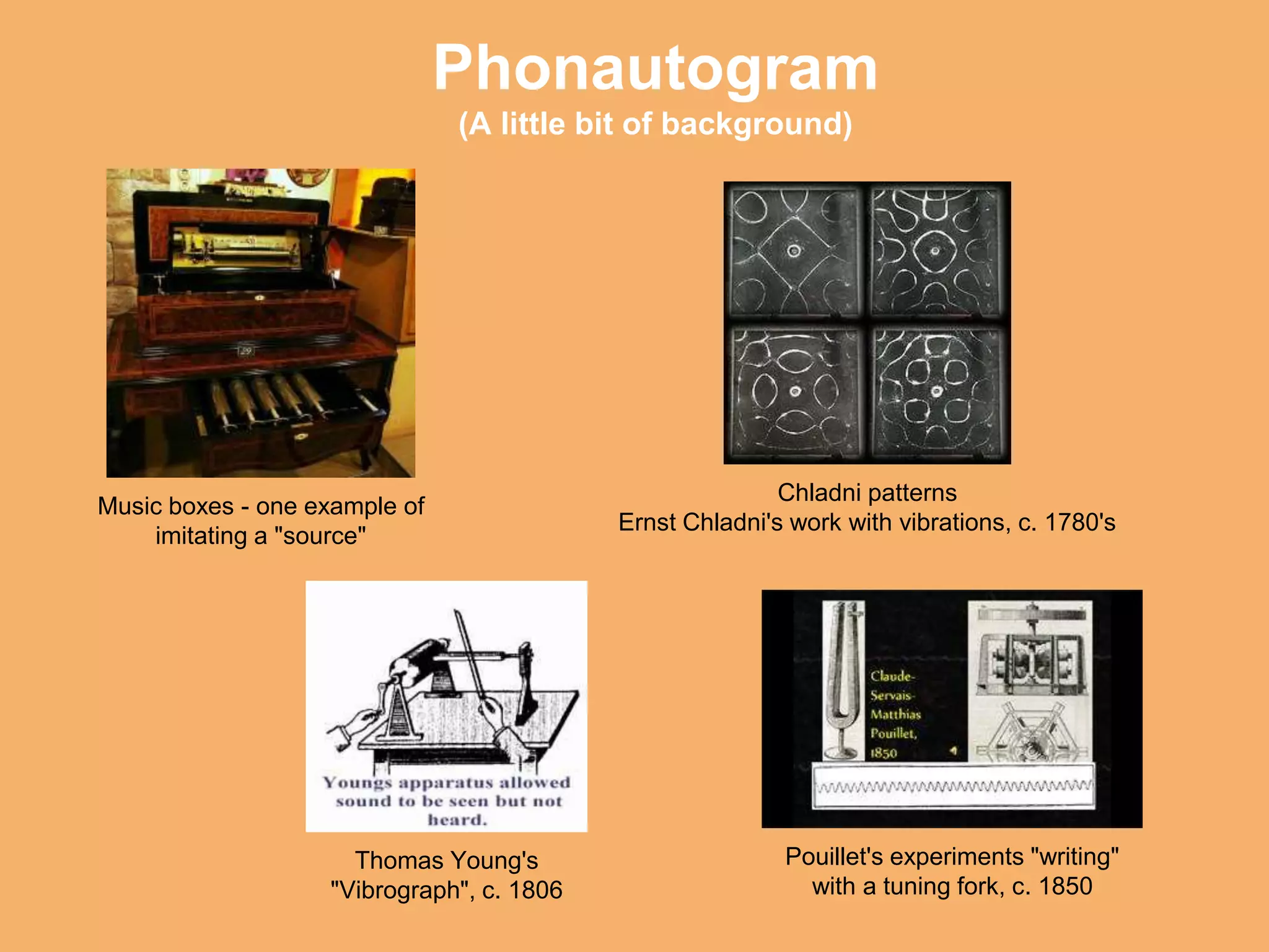 The Phonautograph: A Brief History | PPTX