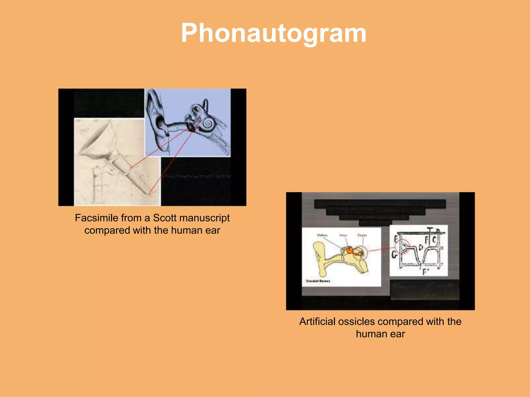 The Phonautograph: A Brief History | PPTX