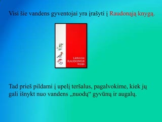 Vandens taršos bioindikatoriai | PPTX
