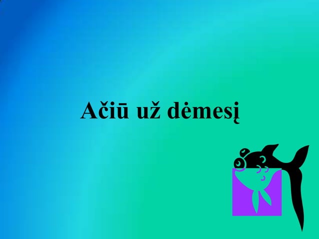 Vandens taršos bioindikatoriai | PPTX