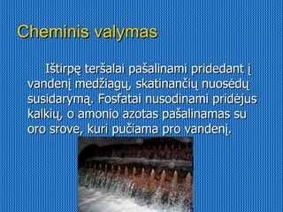 Vandens valymo įrenginiai | PPT