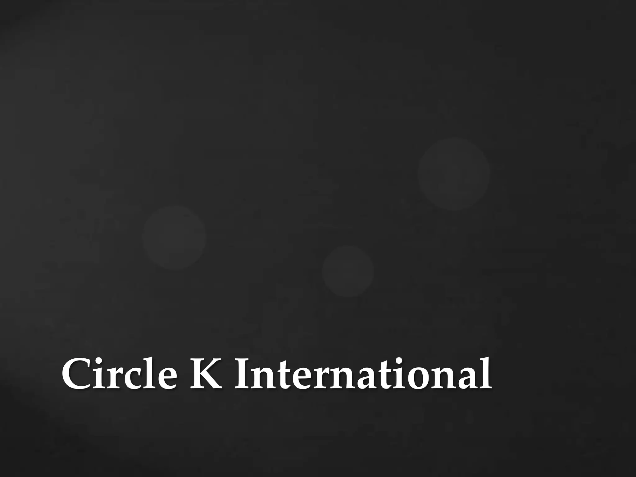 CKI Launch Meeting Pres. | PPT