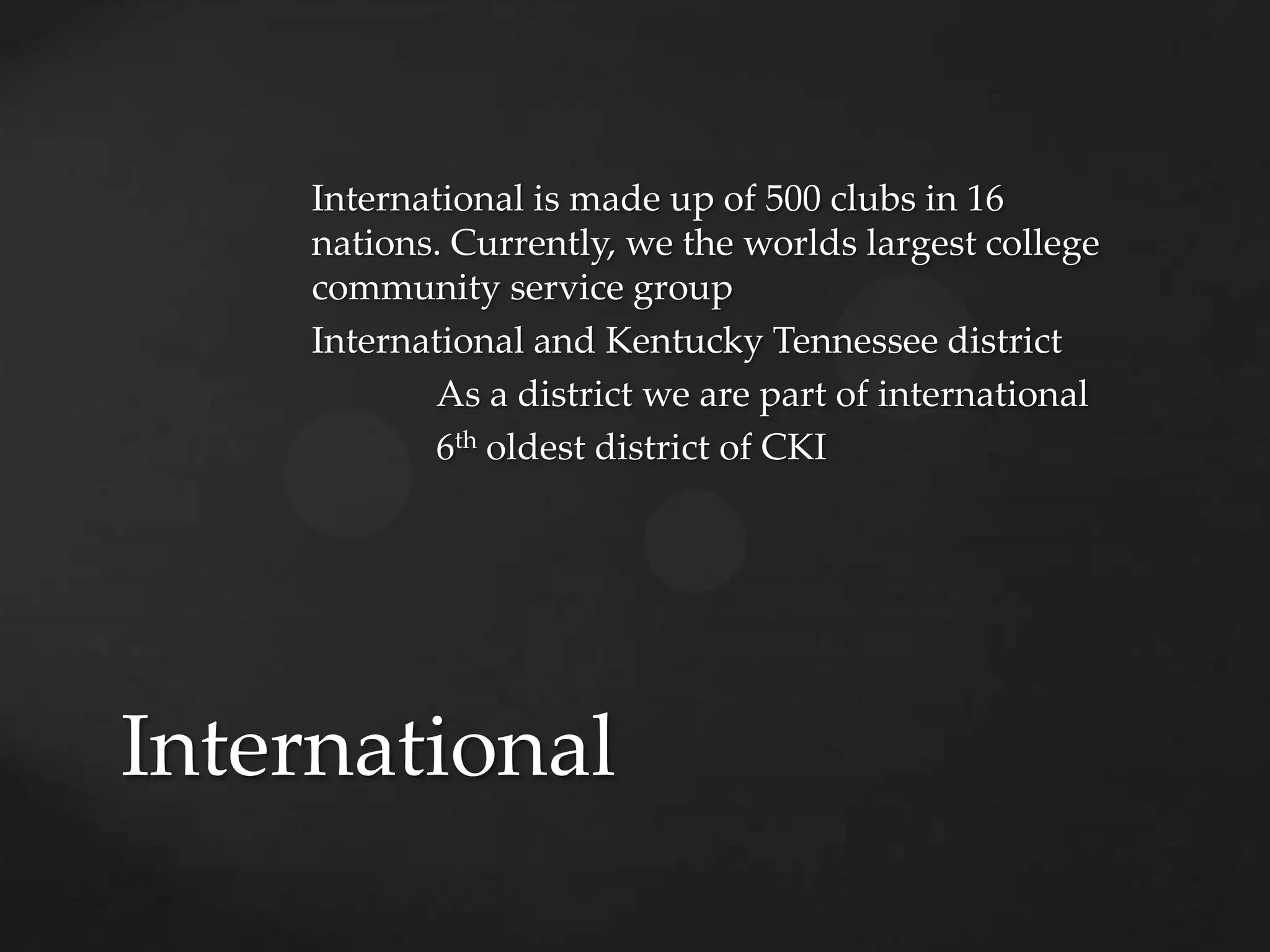 CKI Launch Meeting Pres. | PPT