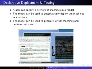 Pull Deployment of Services: Introduction, Progress and Challenges | PPT