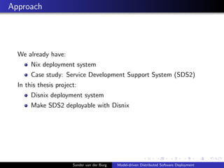 Model-driven Distributed Software Deployment | PPT