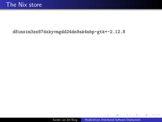 Model-driven Distributed Software Deployment | PPT