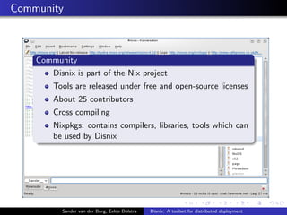 Disnix: A toolset for distributed deployment | PDF | Programming ...