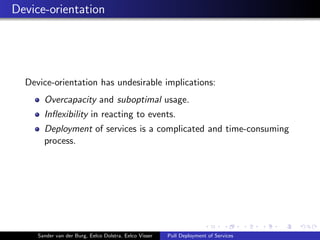 Pull Deployment of Services | PDF