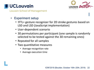 !FTL, an Articulation-Invariant Stroke Gesture Recognizer with Controllable Position, Scale, and ...