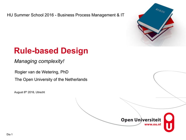 Rule-based Design. Managing complexity! | PPT