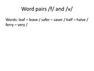 V and f | PPTX