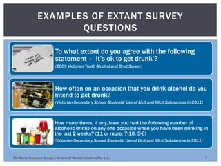 Development and Testing of a Conceptual Framework for Asking about ...