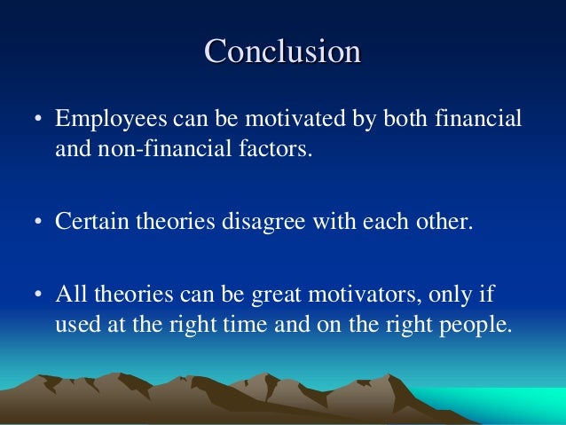 Business Motivation Theories