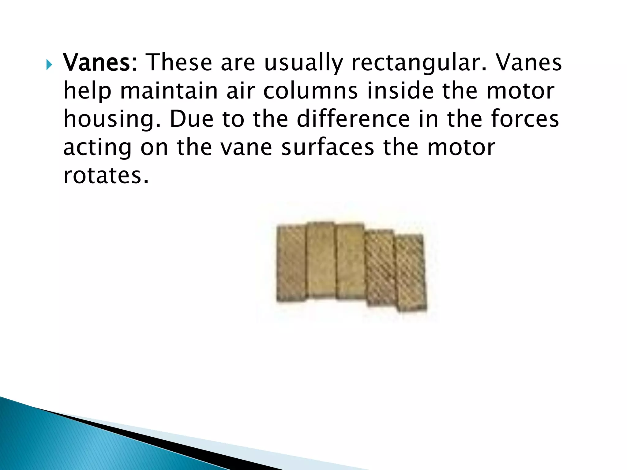 Vane motor | PDF