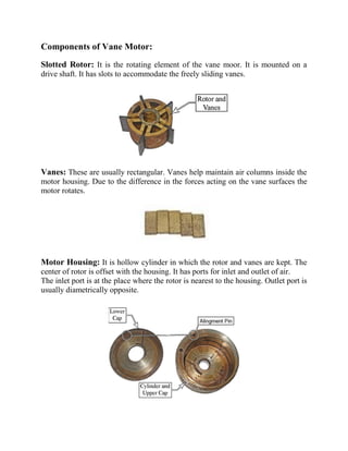 Vane motor report | PDF