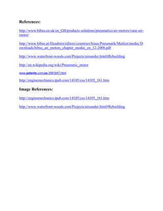 Vane motor report | PDF