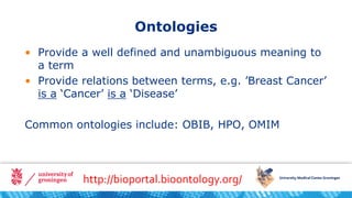 Fair sample and data access -David Van enckevort | PPT