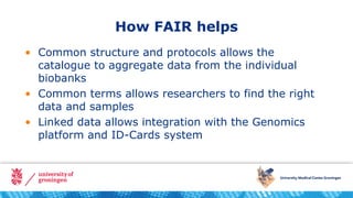 Fair sample and data access -David Van enckevort | PPT