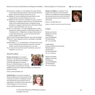 Rhetorical figures in TV commercials | PDF