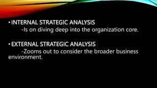 Lesson 1 strategic analysis and intuitive thinking | PPTX
