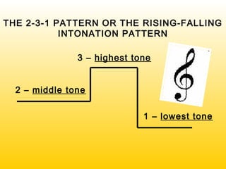 Final Intonation Patterns | PPT
