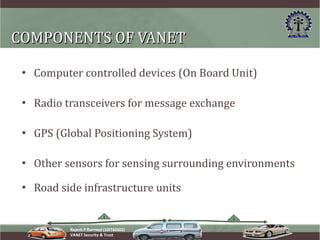 VANET, Security and Trust | PPT
