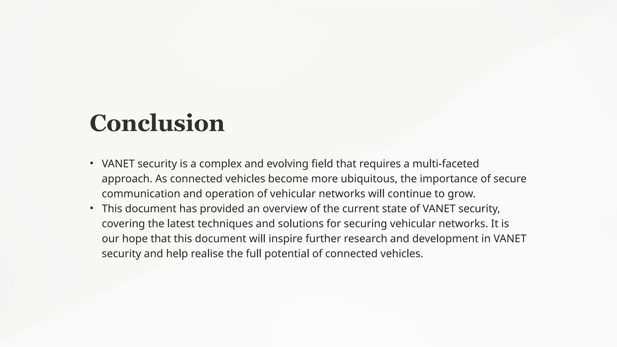 Basic Concept Of Vanet Security Challenges And Solutions Pptx Computer Networking Computing
