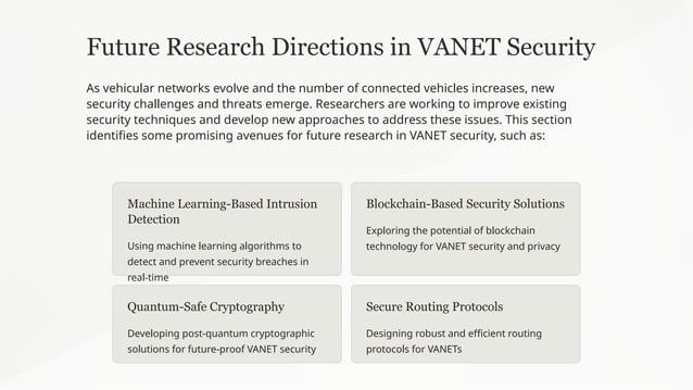 Basic Concept Of Vanet Security Challenges And Solutions Pptx Computer Networking Computing